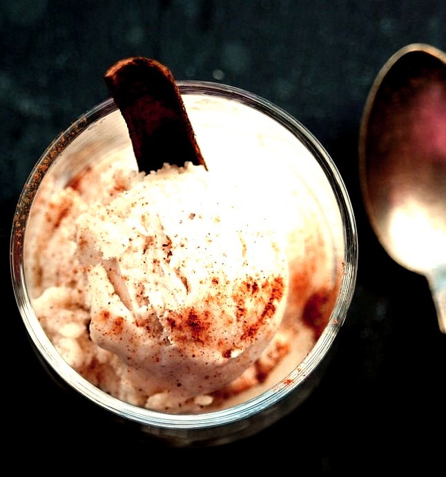 Frozen Dessert – Vegan Horchata Ice Cream – War Through Generations