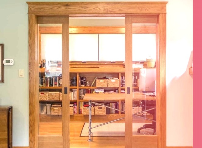 Home Office Chicago – Cats In A Log Cabin