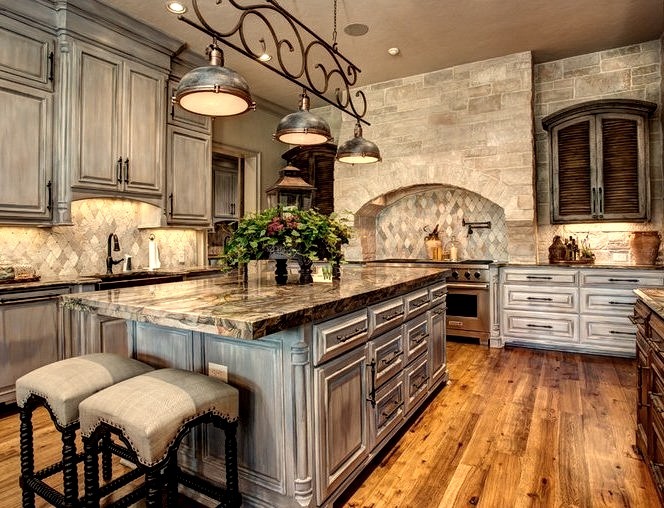 Rustic Kitchen With Granite Countertops Tips On Designing A Rustic