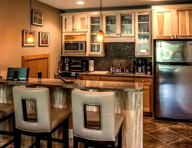 Rustic Home Bar – Galley | Lkovo